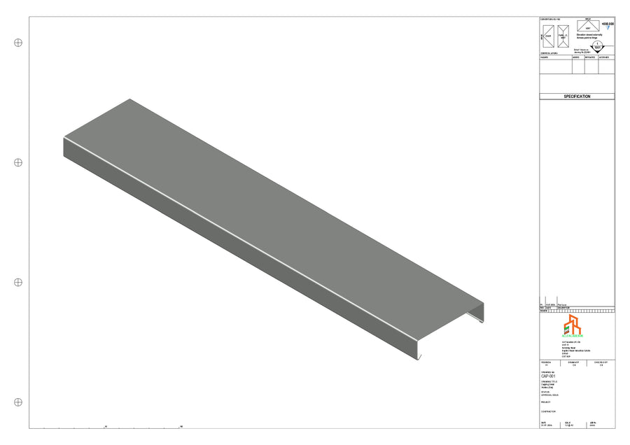Aluminium Capping - Aluminium Cladding Ltd