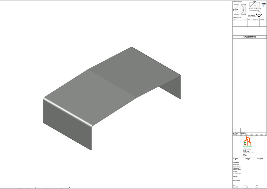 Aluminium Capping - Aluminium Cladding Ltd