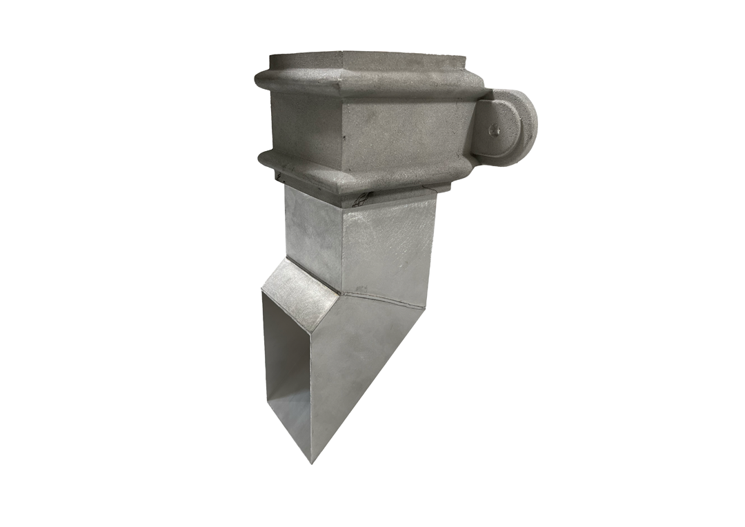 Cast Aluminium Square Socket - With Lugs & Shoe – Aluminium Cladding Ltd