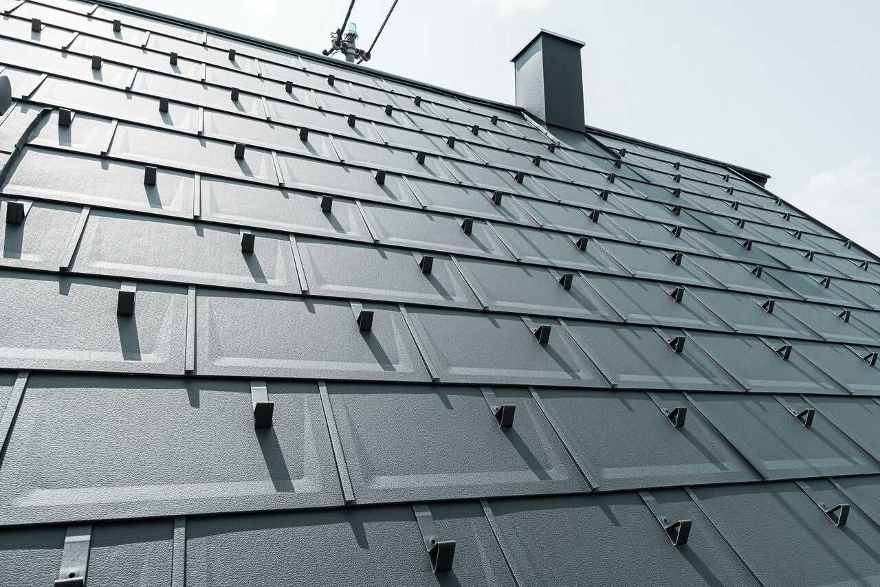 Prefa Aluminium R16 Roof tiles – Aluminium Cladding Ltd